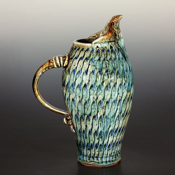 Tall Pitcher 12.5" X 7.5" X 5.5" - Creekside Pottery